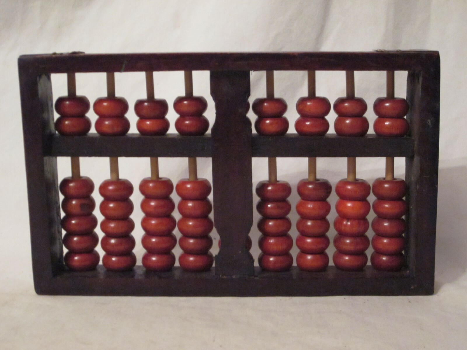 vintage abacus 9 row 63 beads Asian Oriental Chinese manual bead ...