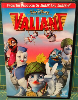VALIANT DVD Rated G Ewan McGregor Ricky Gervais Widescreen, Color, NTSC ...