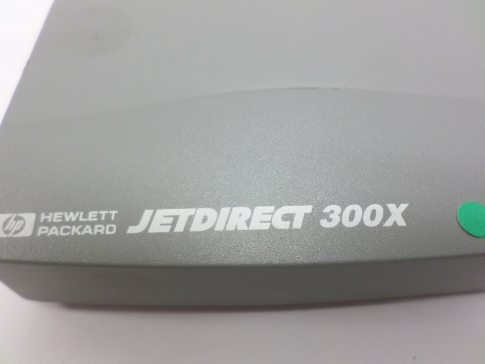 HP Jetdirect 300X 10/100 Print Server, J3263-60001, J3263-61002 | eBay