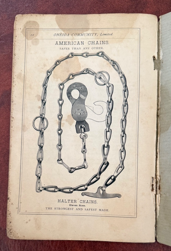 Oneida Newhouse Steel Traps & American Chains Catalog Descriptive Price ...