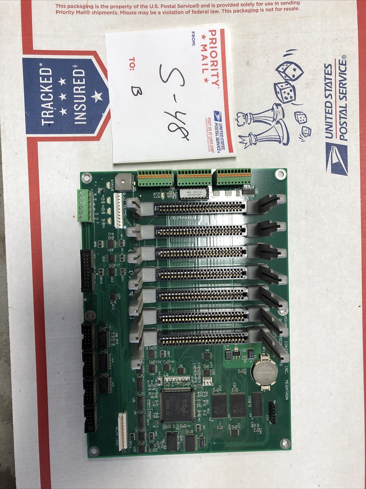 Advantage Controls Megatron BD-MG2MB2 Communications Interface PWB ...