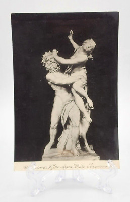 RPPC Continental Postcard~ Pluto & Proserpina By Bernini~ Borghese ...