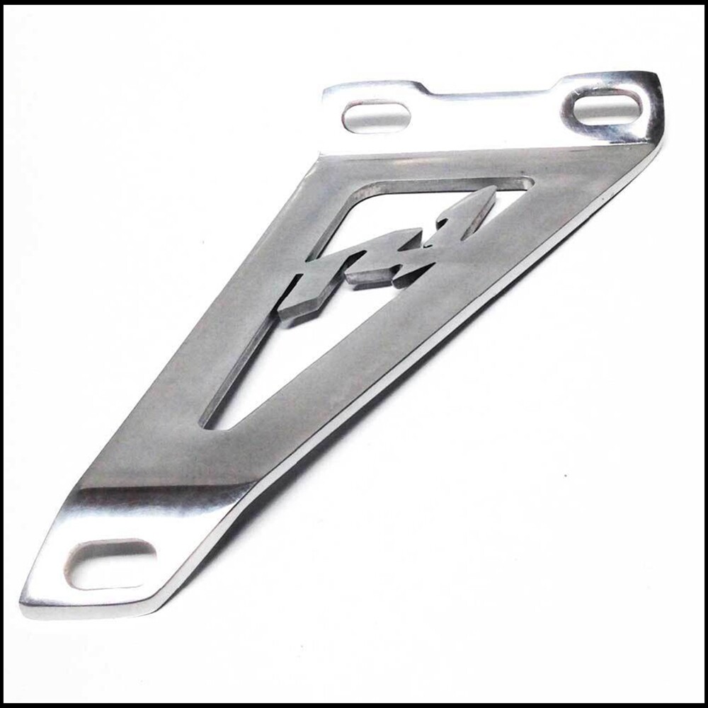 Exhaust Hanger Brackets Aluminum Motorcycle Chrome Motor Fits For AU AU ...