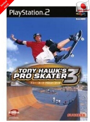 Tony Hawk's Pro Skater 3 PS2 success Sony Playstation 2 From Japan ...