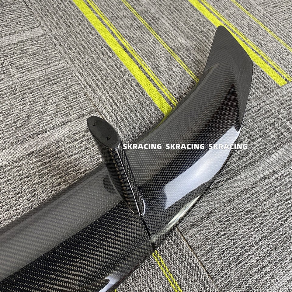 Universal GT-Style Racing For Car Real Carbon Fiber Wing Spoiler Rear ...