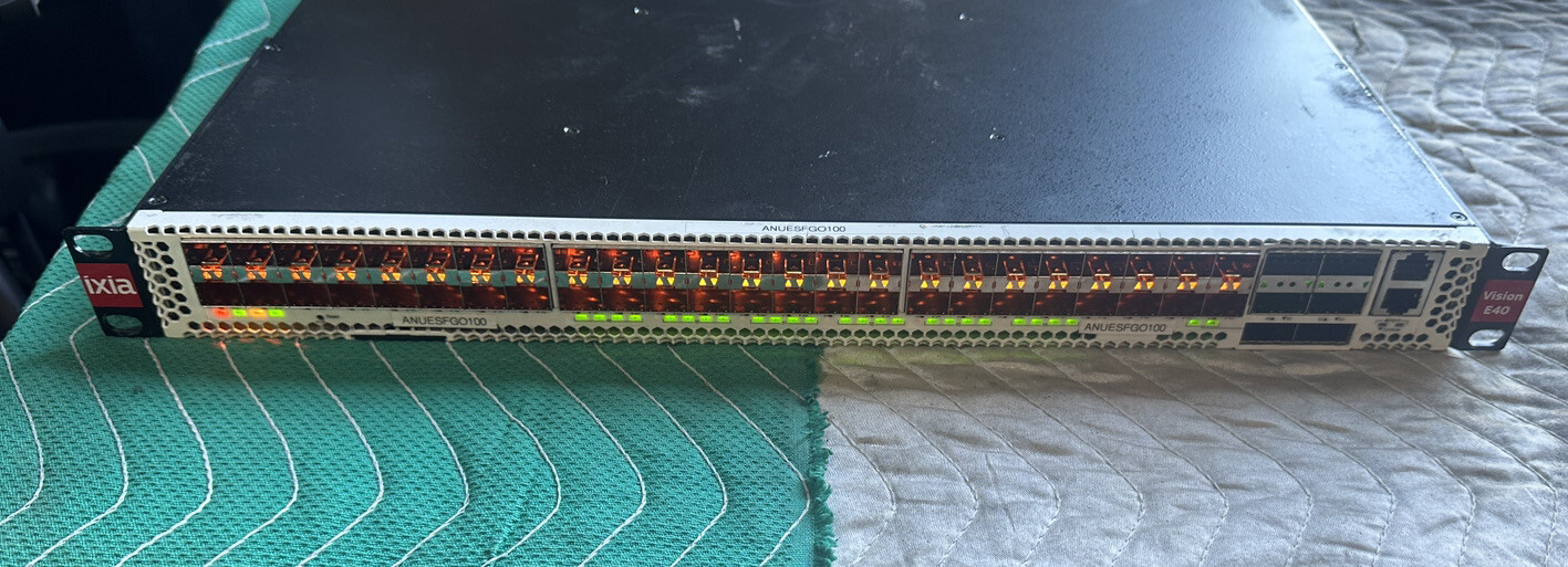 IXIA Vision EDGE 40 (E40) AC Network Packat Broker 48 Ports | eBay