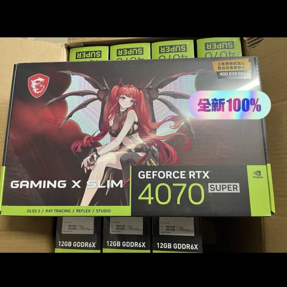 MSI GeForce RTX 4070 SUPER 4070S 12G GAMING X SLIM MLG Graphics Card GPU | eBay