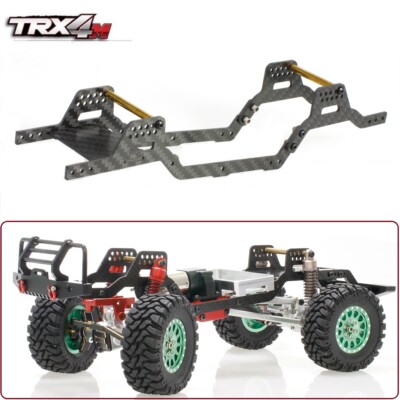 LCG Carbon Fiber RC Chassis Kit Frame Girder for 1/18 Traxxas TRX4M ...
