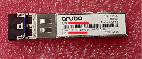 J4859D Aruba GENUINE 1000BASE-LX SFP Transceiver Module Used | eBay