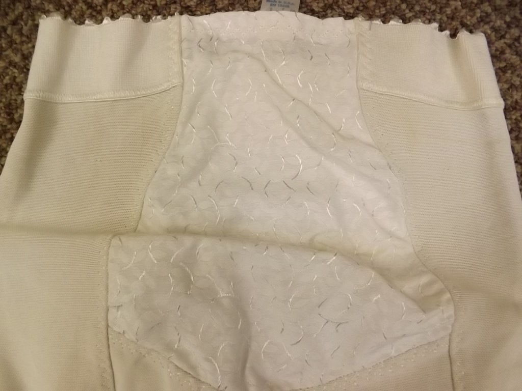 Lovely Vtg 50s 60s NEW Hi Waist Rayon Rubber Open Bottom Garters Girdle ...