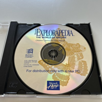 Explorapedia Children's Interactive Encyclopedia The World of Nature CD ...