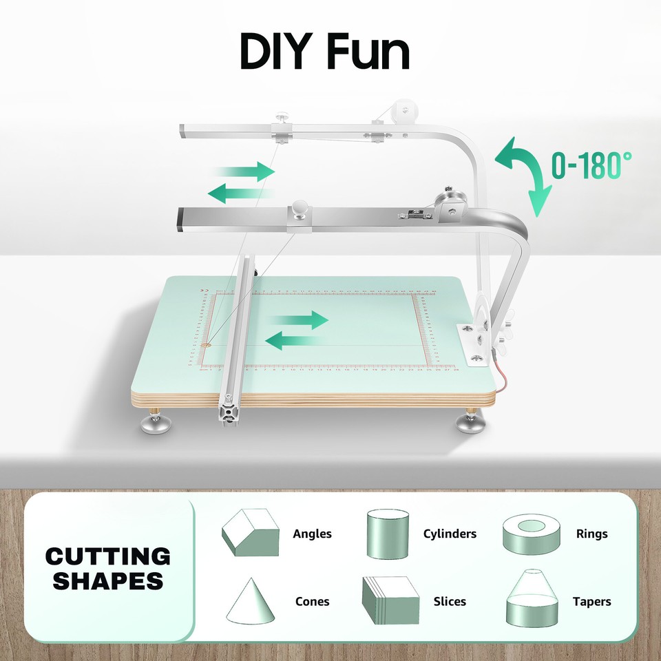 Tabletop Hot Wire Foam Cutter Hot Wire Foam Cutting Machine Styrofoam ...