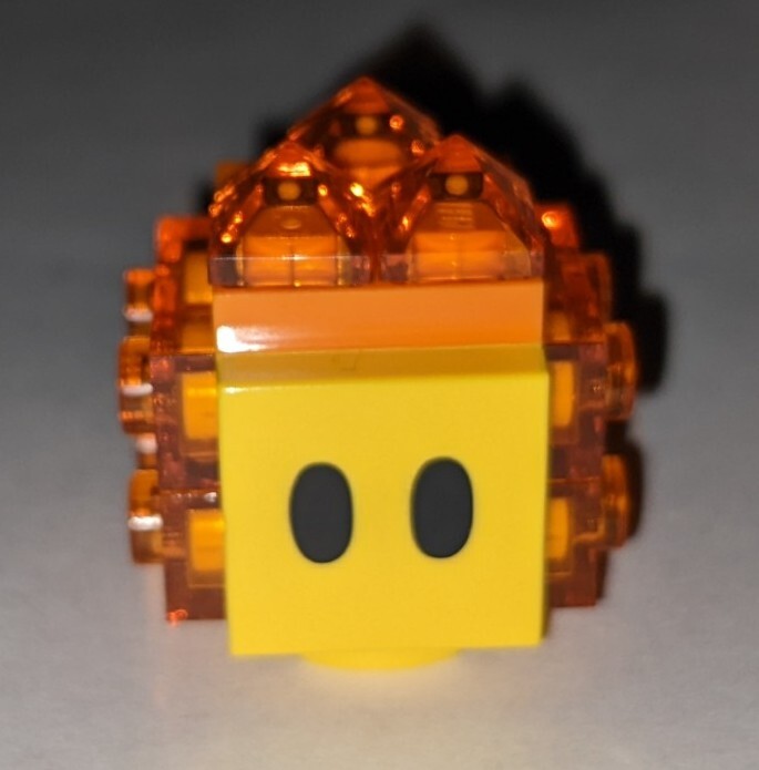 LEGO Minifigure Super Mario Lava Bubble Minifig Build Built mar0038 ...