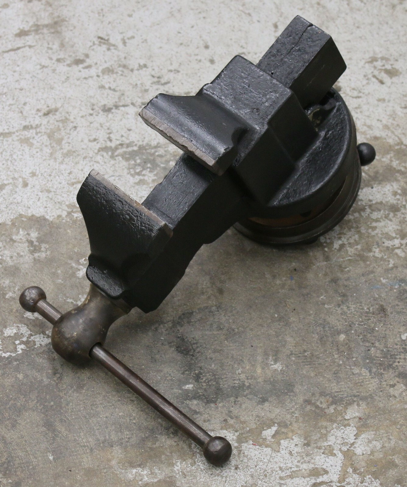Prentiss Bulldog No 92 Swivel Base 4" Jaw Machinist Fabricator Bench ...