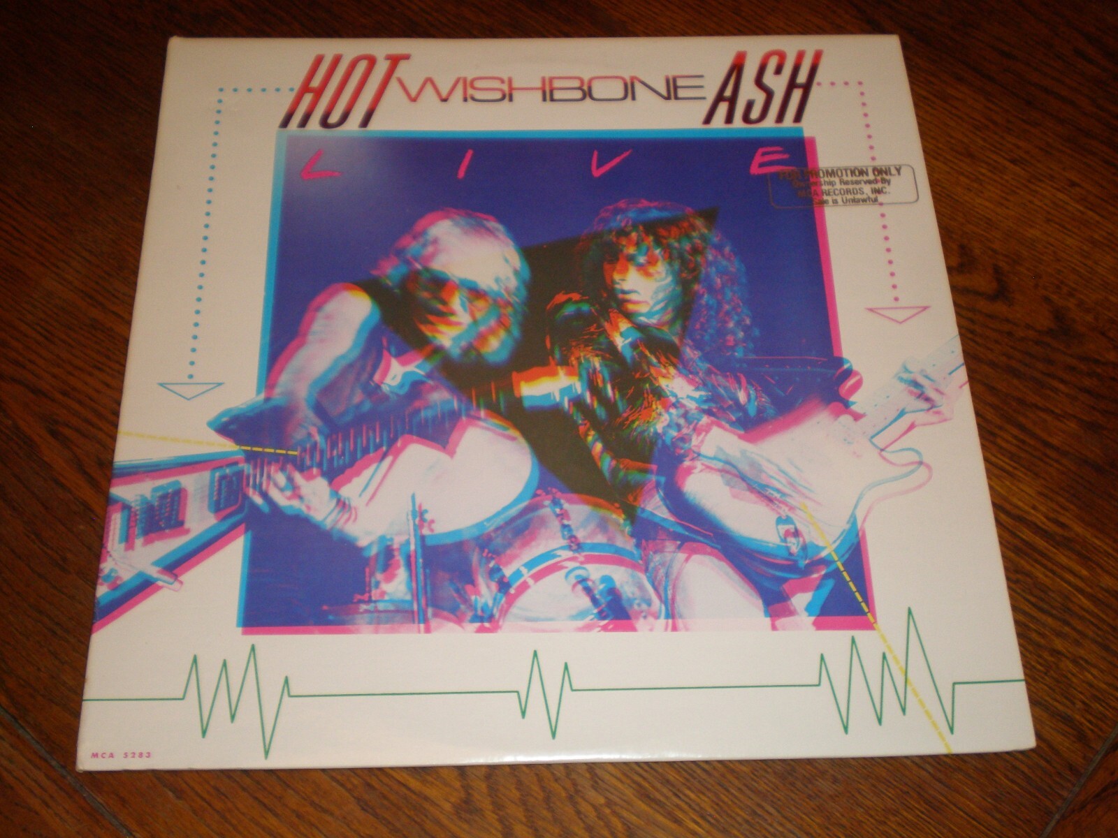 Wishbone Ash LP Hot Ash Live PROMO | eBay