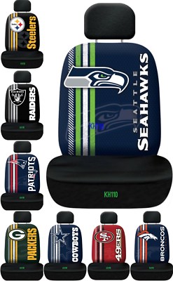 NFL Licensed Team Logo Printed Car Seat Cover | eBay
