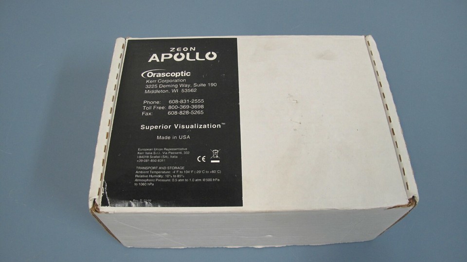 Orascoptic Zeon Apollo Portable LED Dental Light System W. Accessories ...
