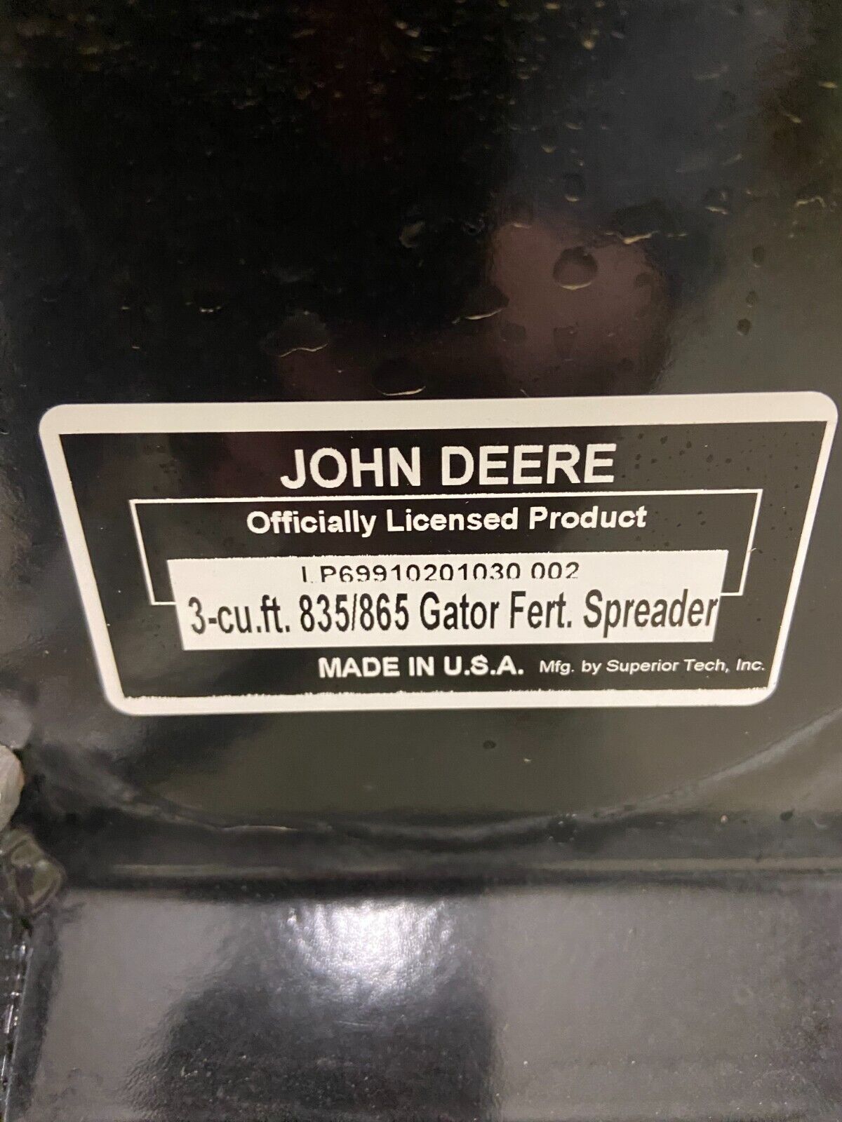 John Deere 835M 835R Fertilizer Spreader Gator Utility Vehicles LP69910 ...