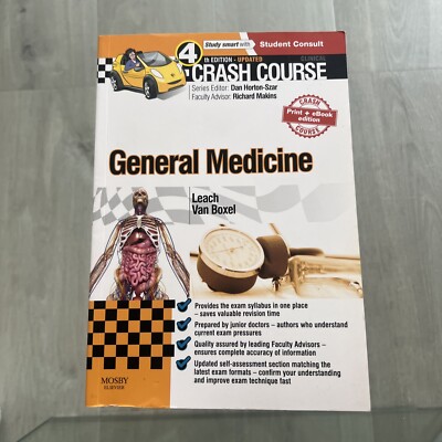 Crash Course General Medicine Updated Print + eBook edition by Gijsbert ...