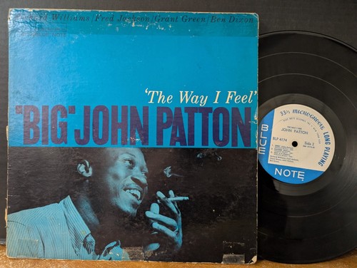 Big John Patton The Way I Feel 1964 Blue Note Mono RVG P/Ear Grant Green Pearson | eBay