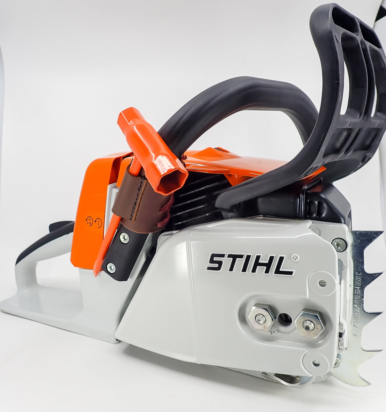 THE DUKE'S LEATHER CHAINSAW WRENCH HOLDER + WRENCH | eBay