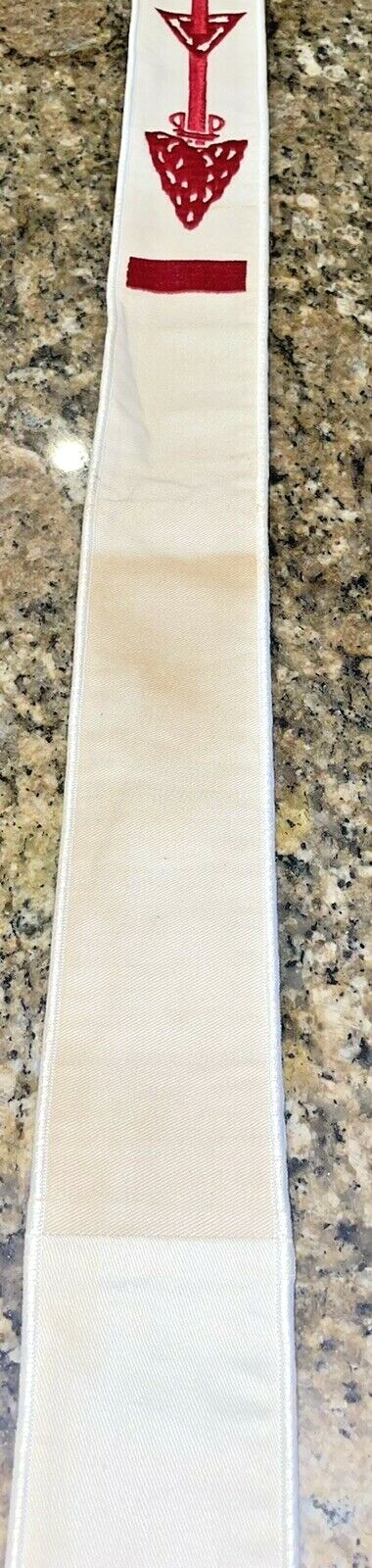 ANTIQUE OLD BOY SCOUTS OF AMERICA ORDER OF THE ARROW WHITE VIGIL SASH ...