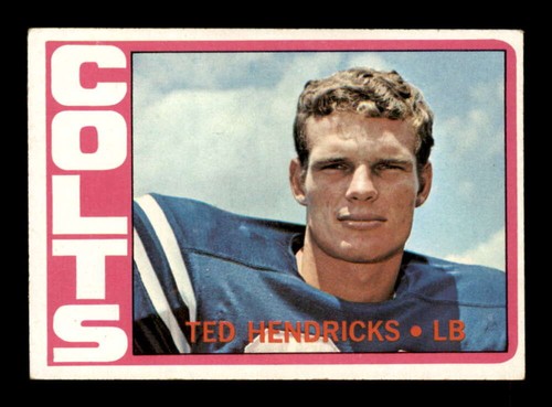 1972 Topps #93 Ted Hendricks RC EX X2643836 | eBay
