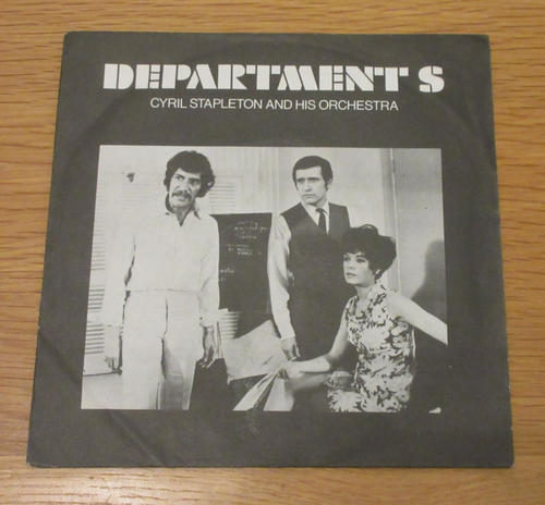 DEPARTMENT S THEME Cyril Stapleton 7'' PICTURE SLEEVE 1969 TV THEME ...
