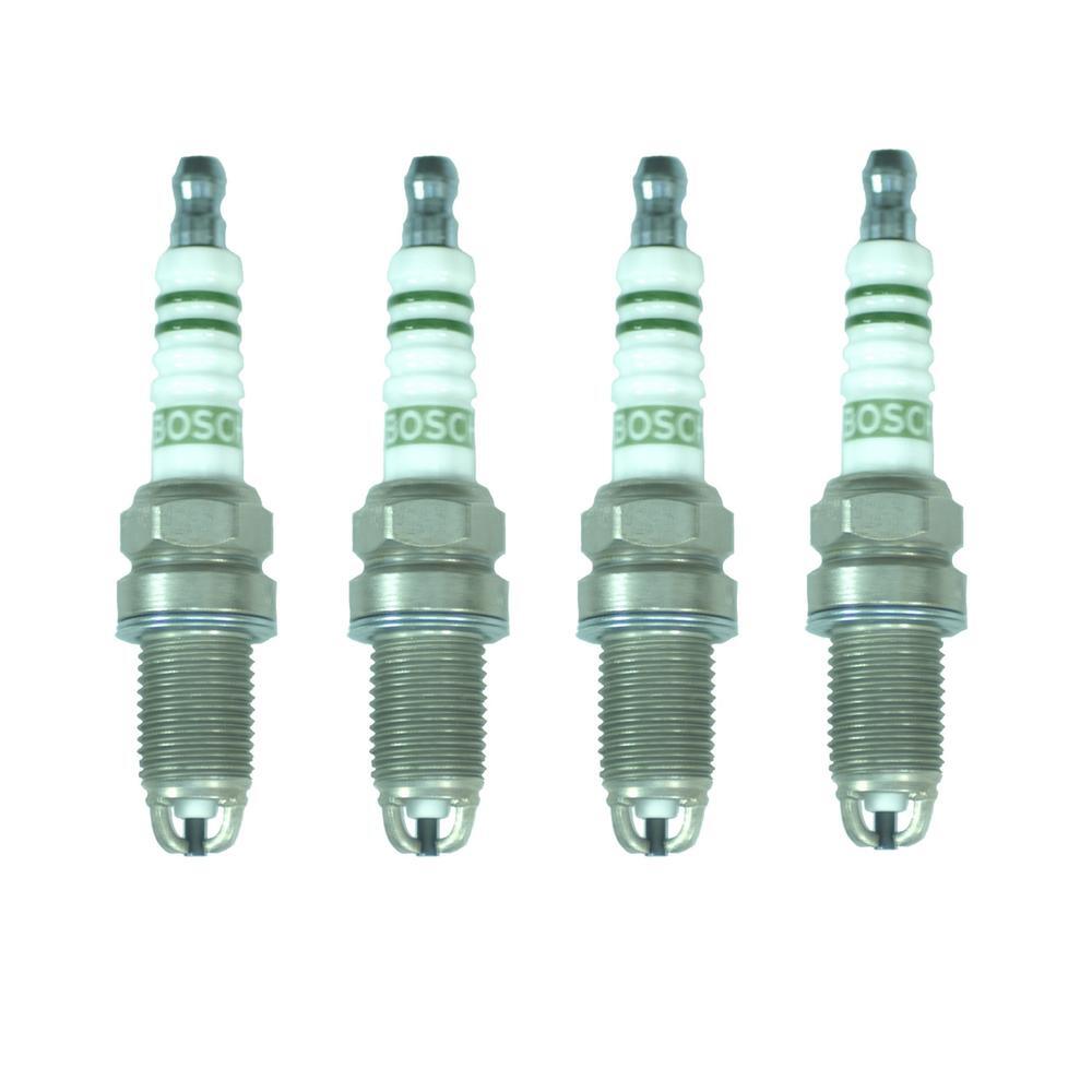 Set of 4 Spark Plugs Bosch F 6 DTC For Audi 90 Volkswagen Jetta ...
