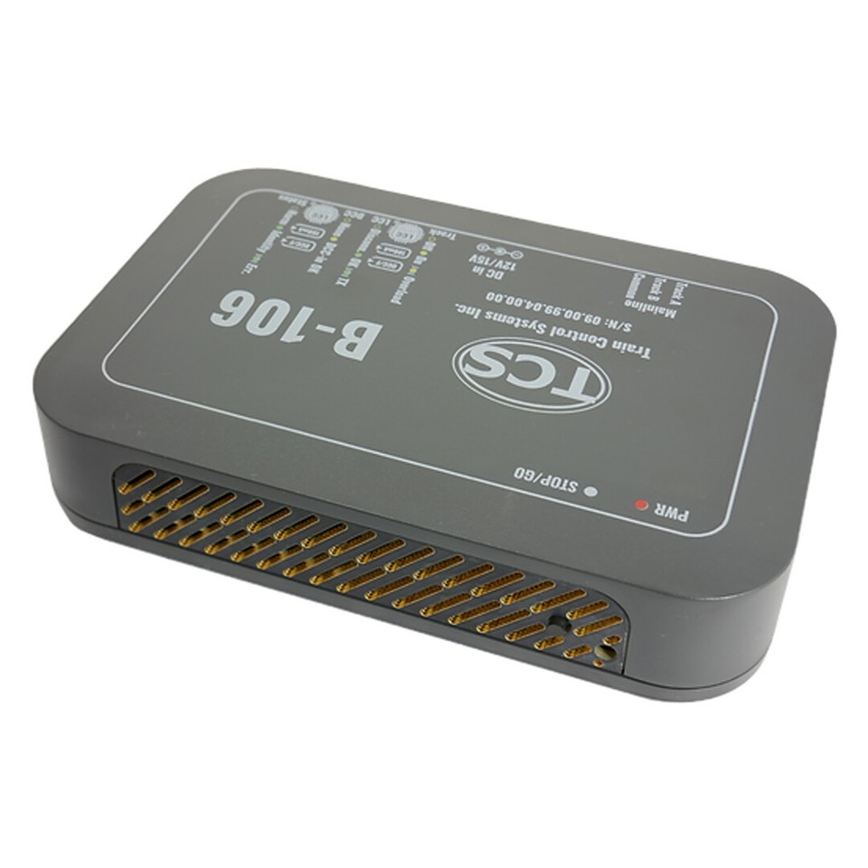 TCS B-106 DCC Auxiliary Booster w/ Layout Command Control (12V) | eBay