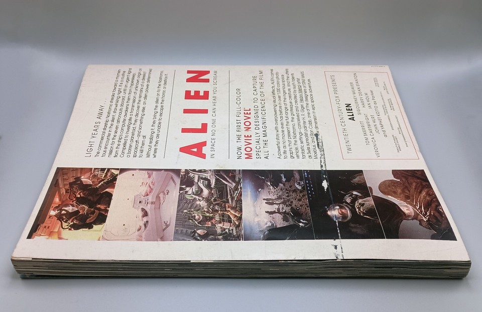 ALIEN Movie Novel Richard J. Anobile 1979 Paperback Vintage Avon Book ...