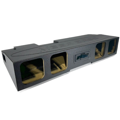 Silverado Sierra 14-18 Crew Cab Subwoofer Box Enclosure 4x8 Square ...