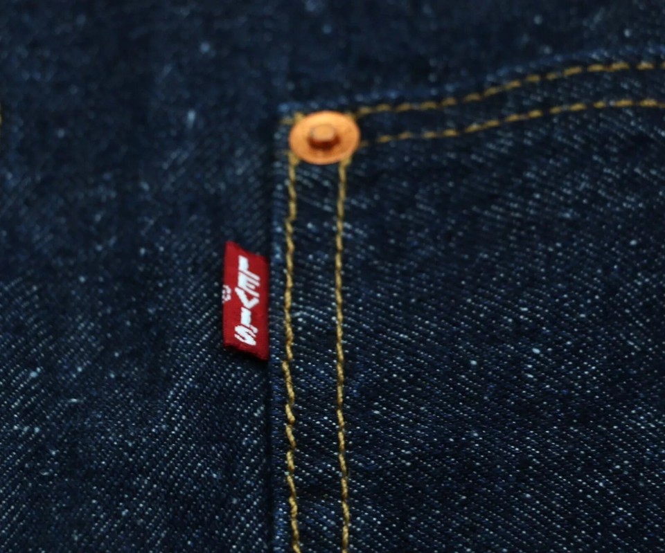 Levi's Premium Type 1 Denim Jacket Selvedge Trucker Men's Sizes S-XXL ...