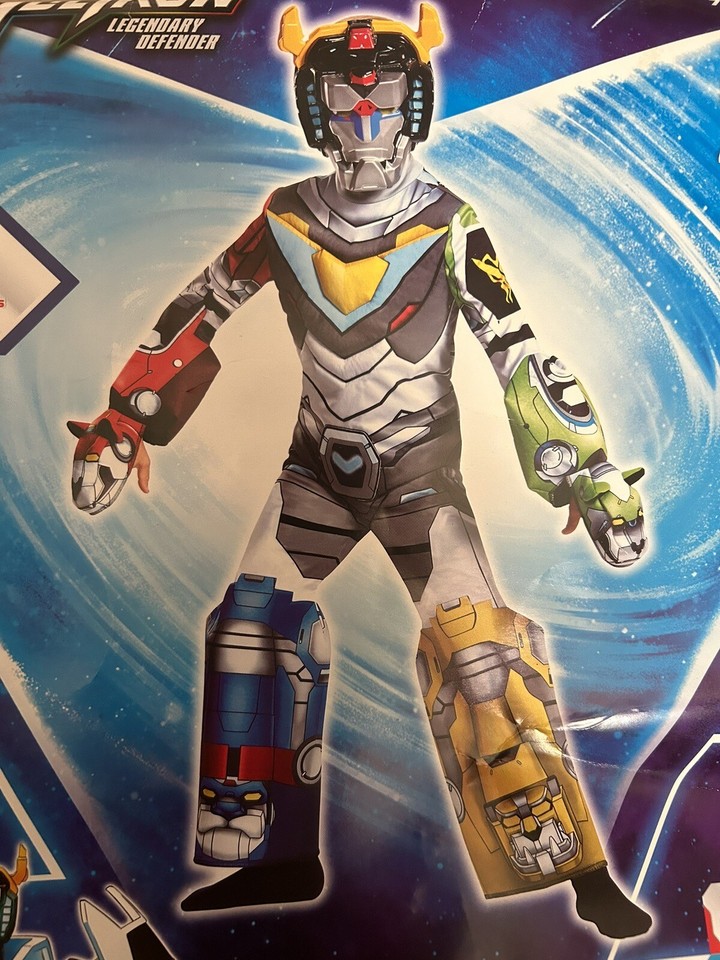 Voltron Classic Retro Costume Voltron Halloween Child Medium 7-8 | eBay