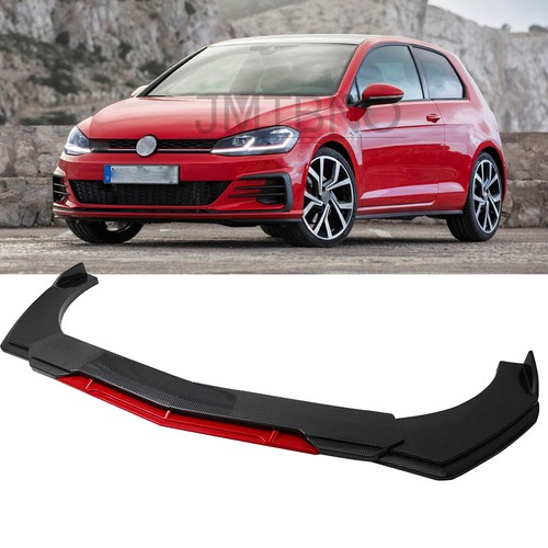 For VW Golf GTI MK5 MK6 MK7 MK7.5 Front Bumper Lip Splitter Spoiler ...