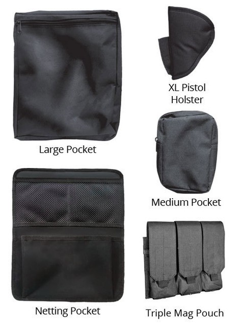 Stealth MOLLE Gun Safe Vault Door Panel Organizer Pistol Kit ...
