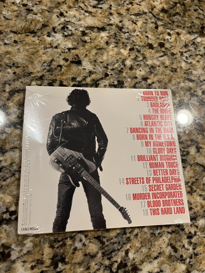 Bruce Springsteen ‎- Greatest Hits CD - SEALED NEW - Cardboard Package ...