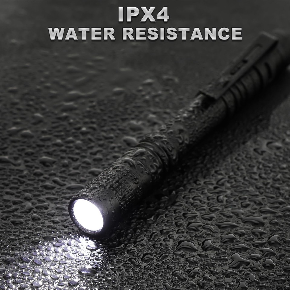 LED Pen Light Flashlight, Waterproof Mini Flashlights Pocket Flashlight ...