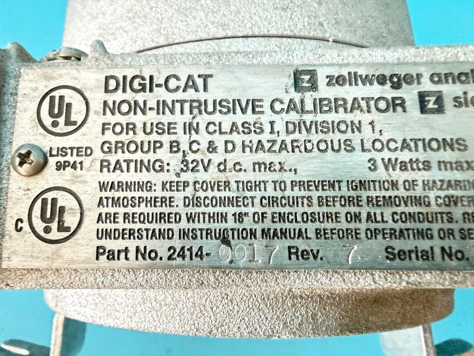 Sieger DIGI-CAT Flammable Gas Detector – Industrial Hazardous Area ...