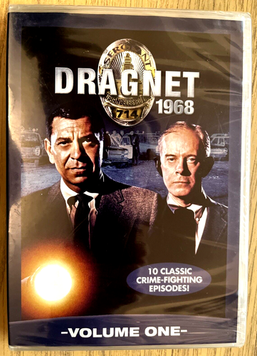 Dragnet 1968, Vol. 1 - DVD - Jack Webb / Joe Friday - Factory-Sealed ...