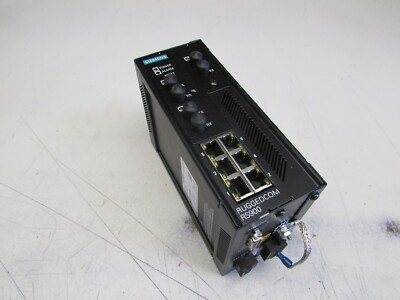 RUGGEDCOM RS900NC 6GK60900AS110CA0-ZA15+B06 ETHERNET SWITCH XLNT USED ...