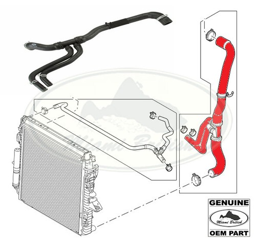 LAND ROVER HEATER WATER HOSE RANGE SPORT LR3 PCH500962 GENUINE | eBay