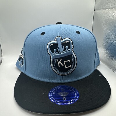 KC Monarchs Baseball League Embroidered Size 8 Baseball Cap | eBay