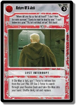 SWCCG: Return of a Jedi [Ungraded] Premiere SW Star Wars CCG Decipher ...