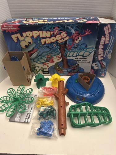 Flippin’ Frogs Game Mattel 2007 Edition Brand NEW Open Box Electronic ...