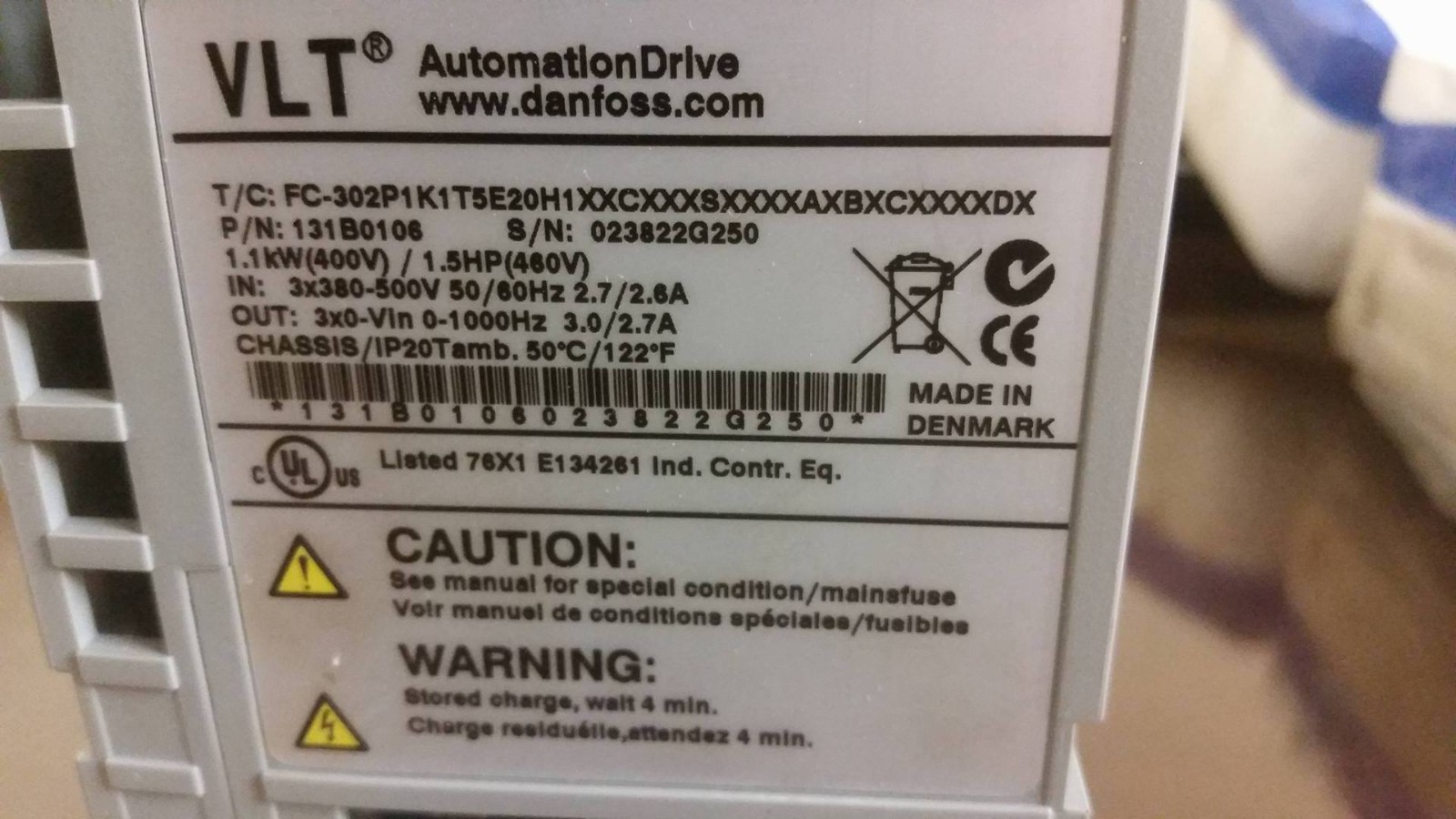 Danfoss VLT Automation Drive FC300 | eBay