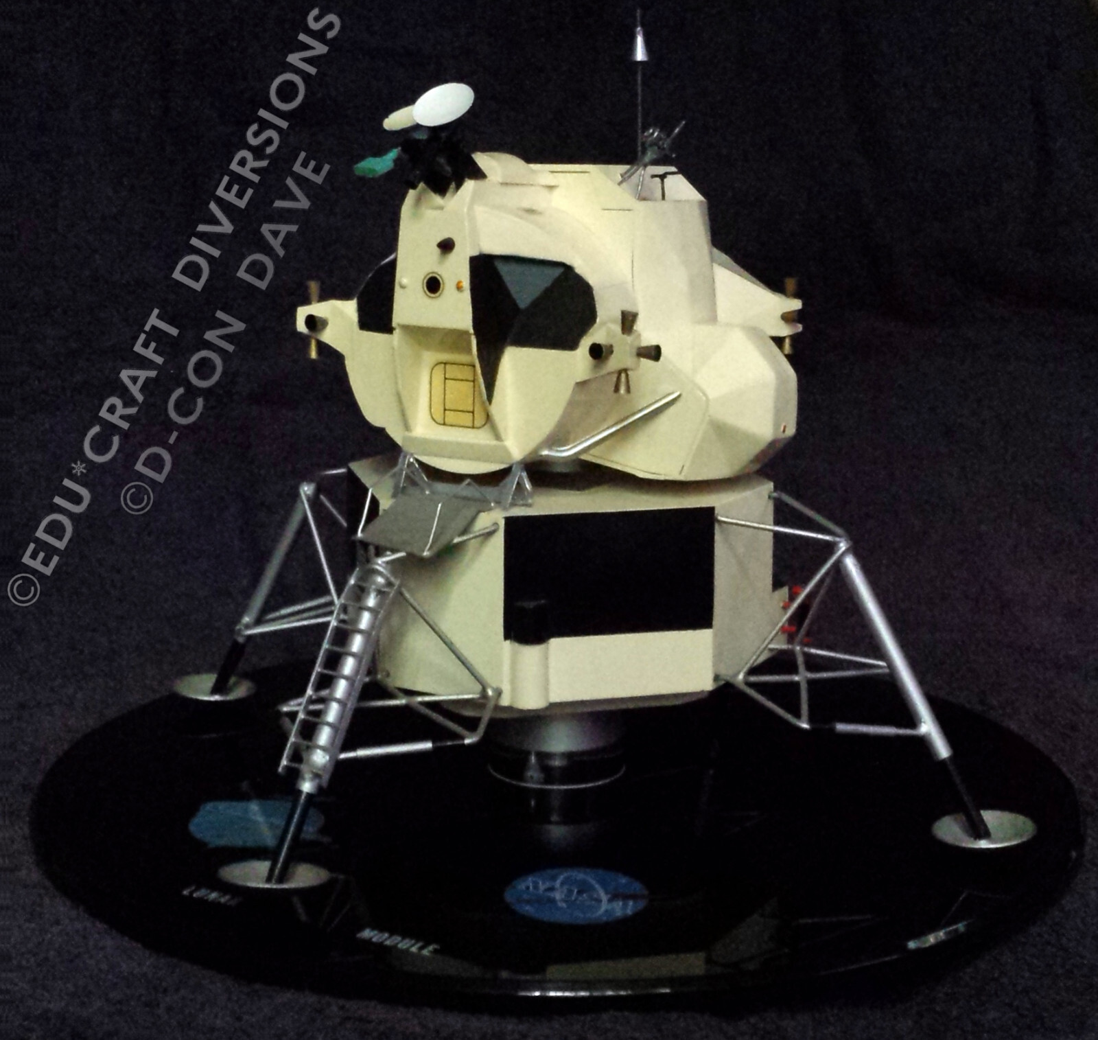 1960s ORIG. "TOPPING" "PRECISE" GRUMMAN APOLLO LUNAR MODULE LM ...