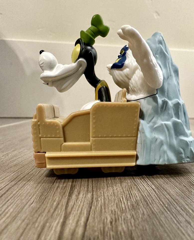 Disney World Goofy & Yeti Expedition Everest Train McDonalds Happy Meal ...