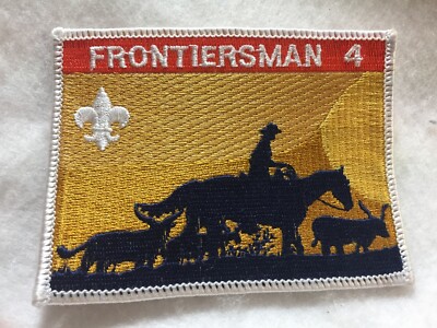 (b54) Boy Scouts - Frontiersman 4 patch | eBay