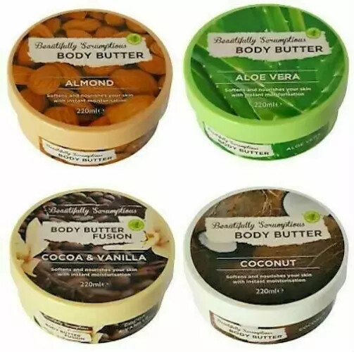 Beautifully Scrumptious Coconut Body Butter - 220ml | eBay UK